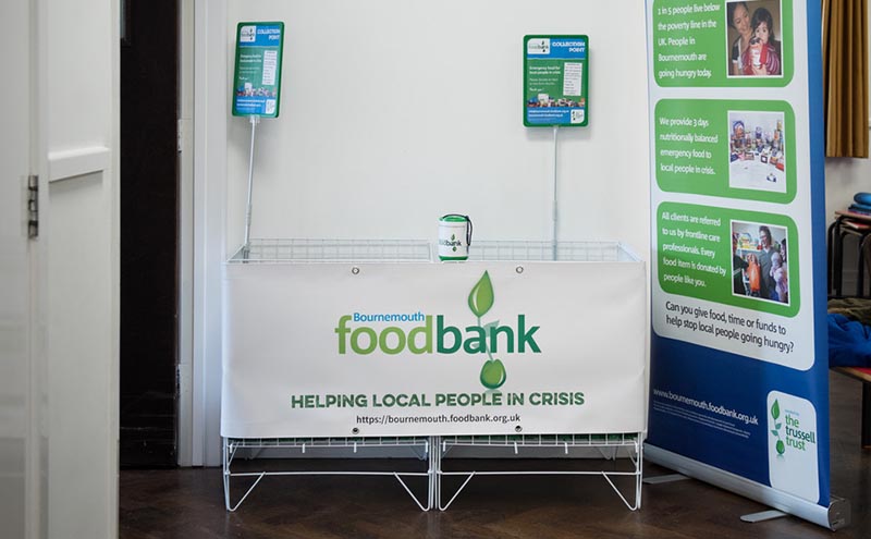 Brand new Foodbank collection points - Bournemouth Foodbank
